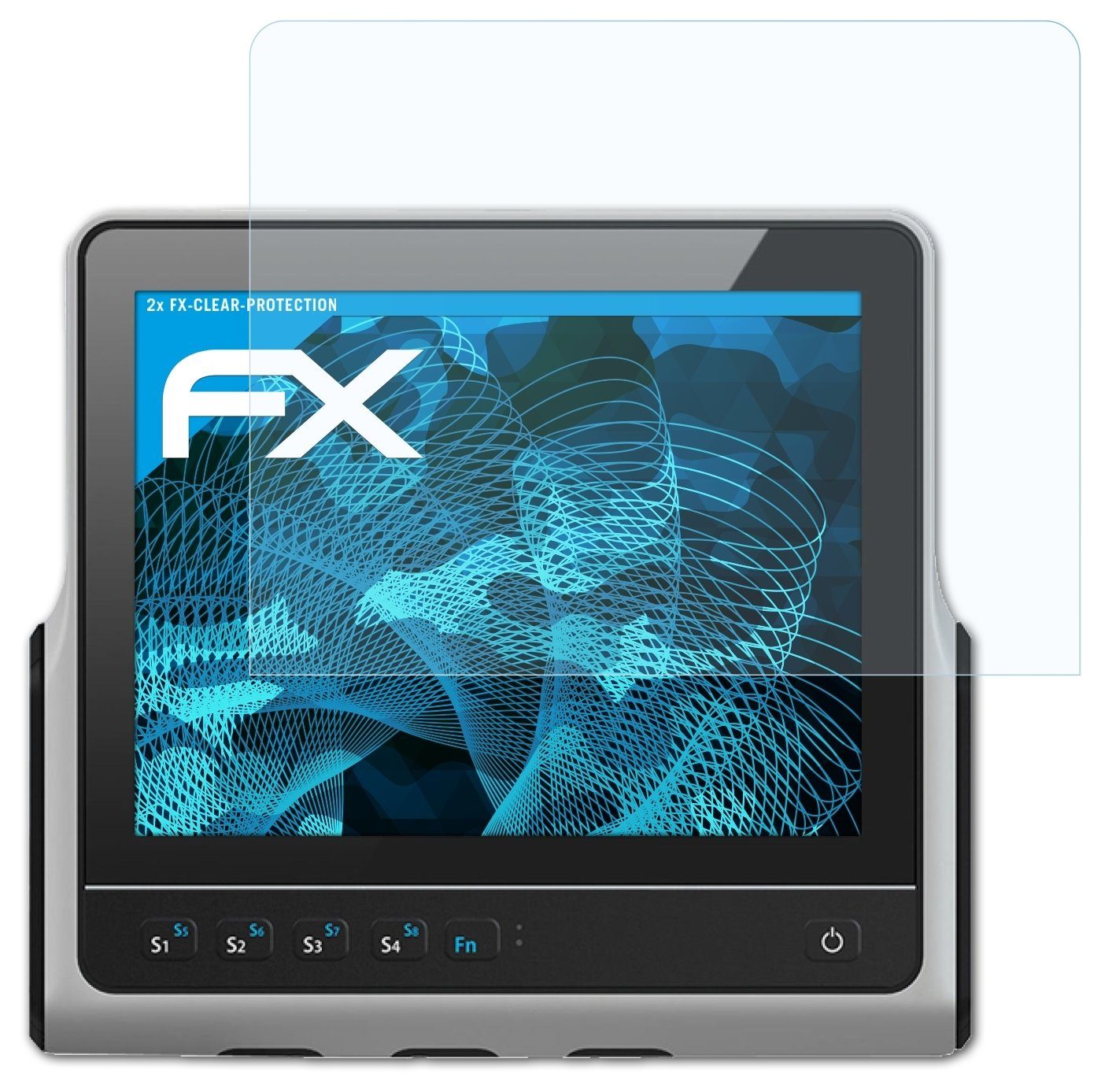 Atfolix Schutzfolie Displayschutz Für Ads Tec Vmt9112 2 Folien