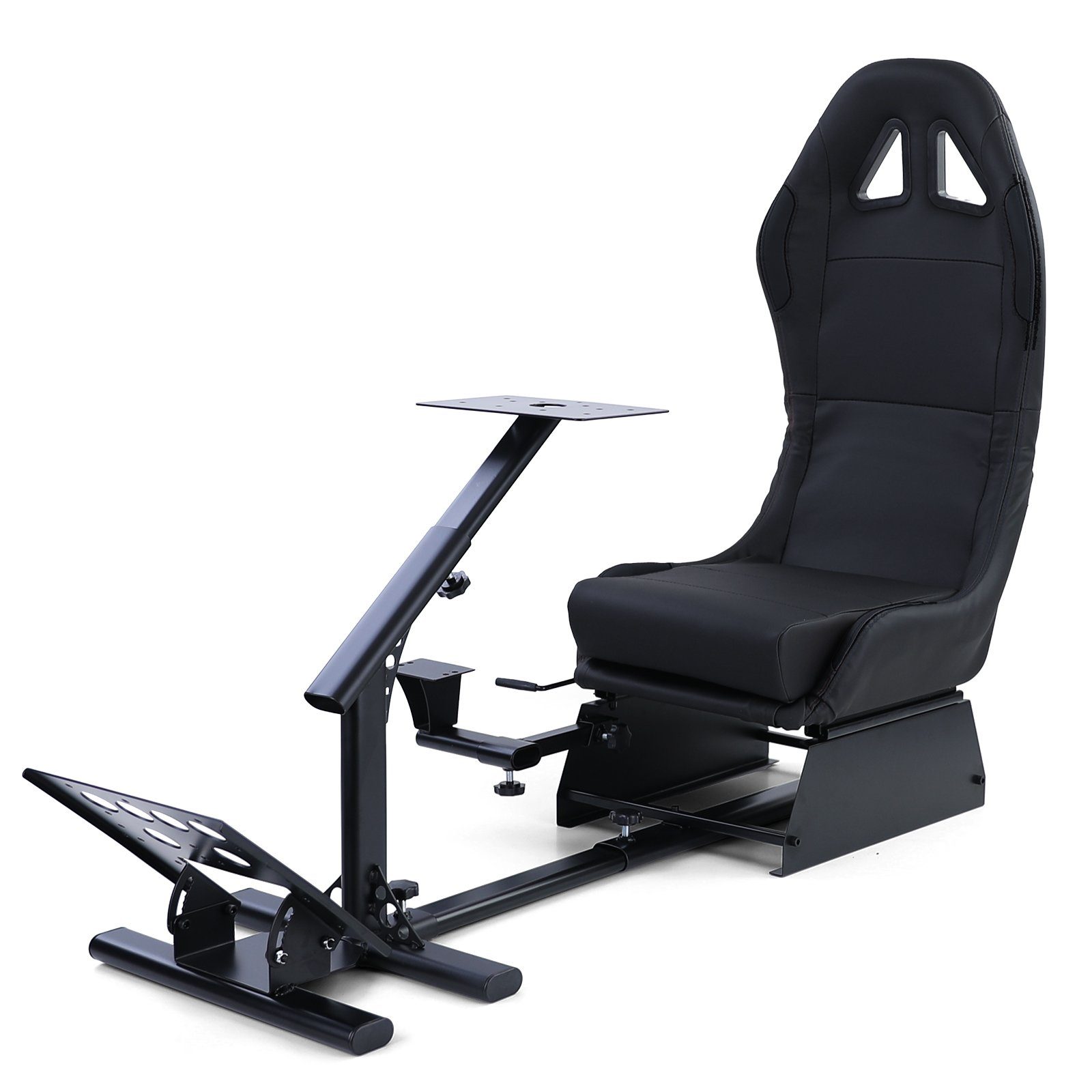 RAMROXX Sim Rig Set 3 mit Sitz Renn Simulation für Esports Playstation ...