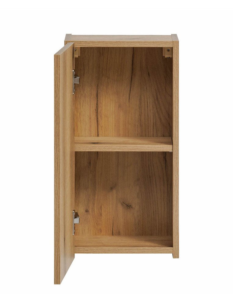 Einfachgutemoebel Waschtisch Set Bad Hängeschrank Iluna Oak 30cm 1