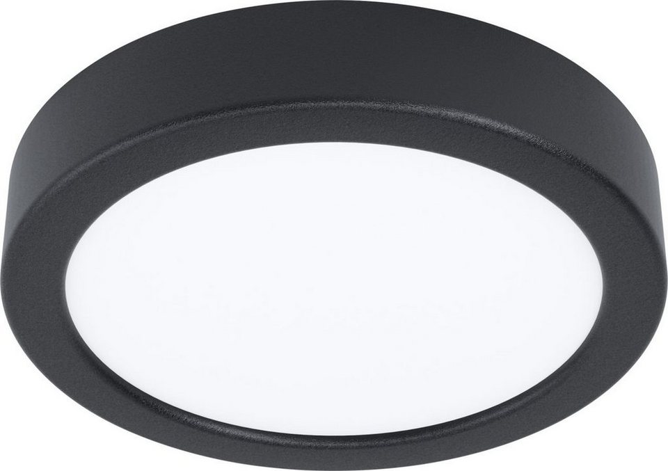 Eglo Deckenleuchte Eglo Led Aufbauleuchte Fueva 5 Schwarz Ø 16 Cm Led