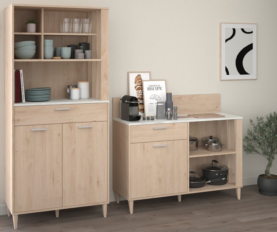 Parisot Schrank Set Gala 2 Set 2 St Dekorative Claustra An Den