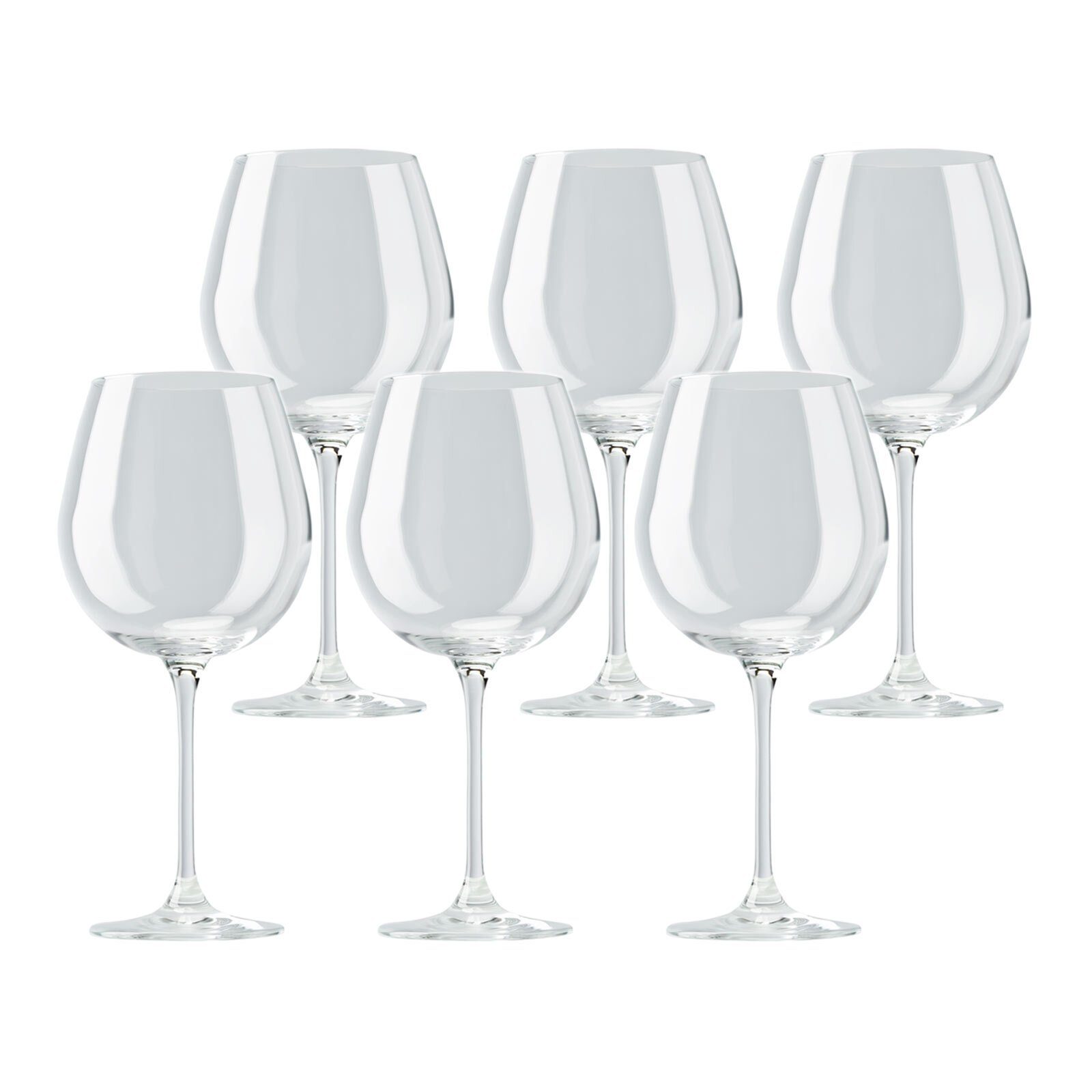 Rosenthal Rotweinglas DiVino Burgundergläser 630 ml 6er Set, Glas