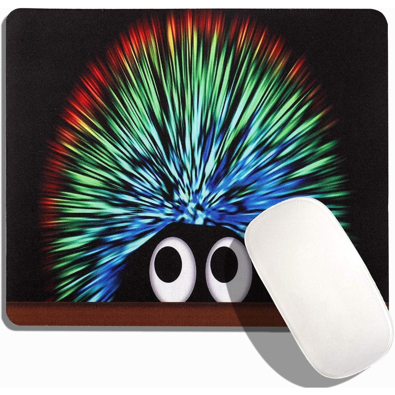 AOKSUNOVA Mauspad Mauspad Motiv Cute Design Mousepad Bunt 24x20cm Igel ...