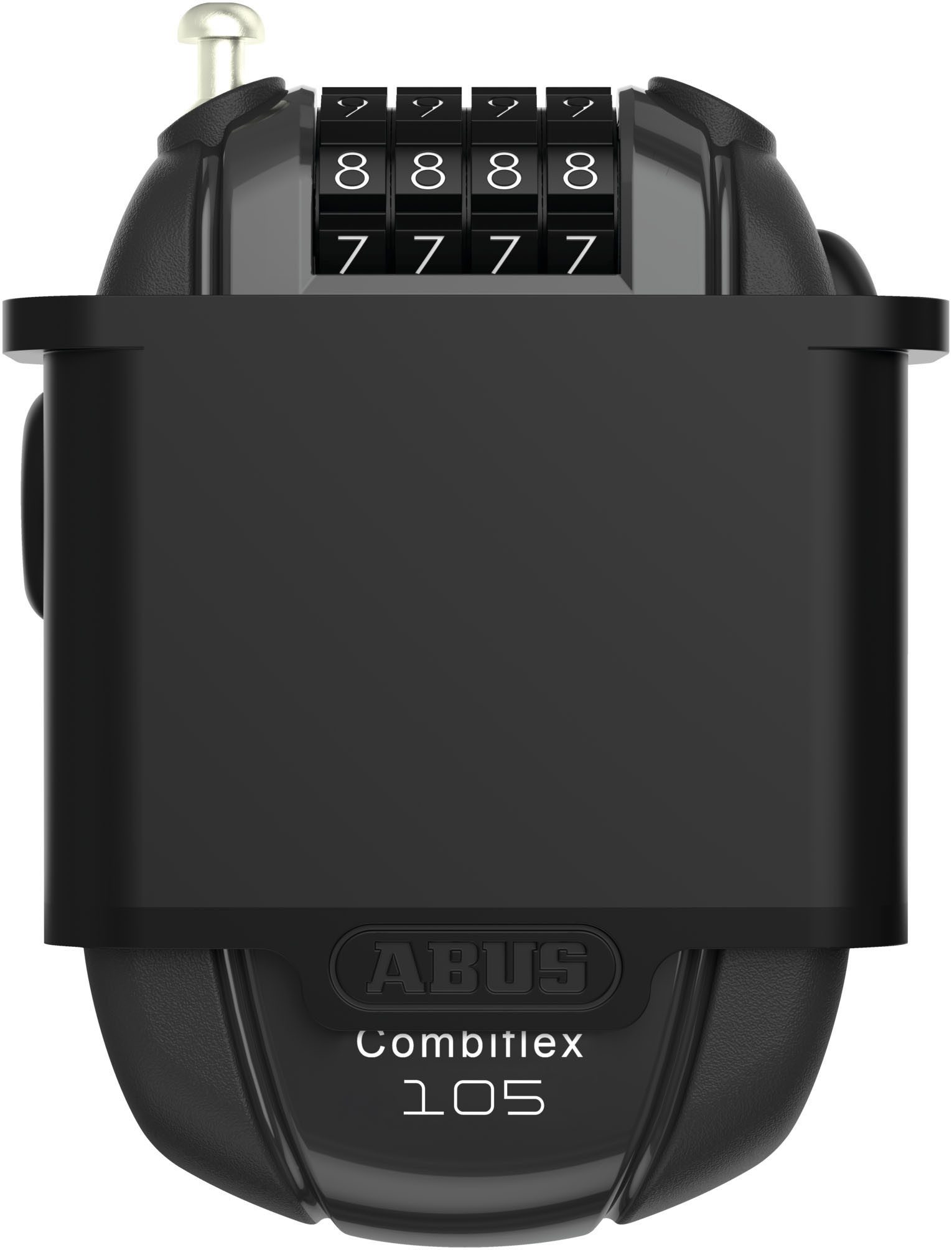 ABUS Aufrollkabelschloss Combiflex Rest 105 + CHR (mit Halterung), SCHLIESSTYP: 4-stelliger ...