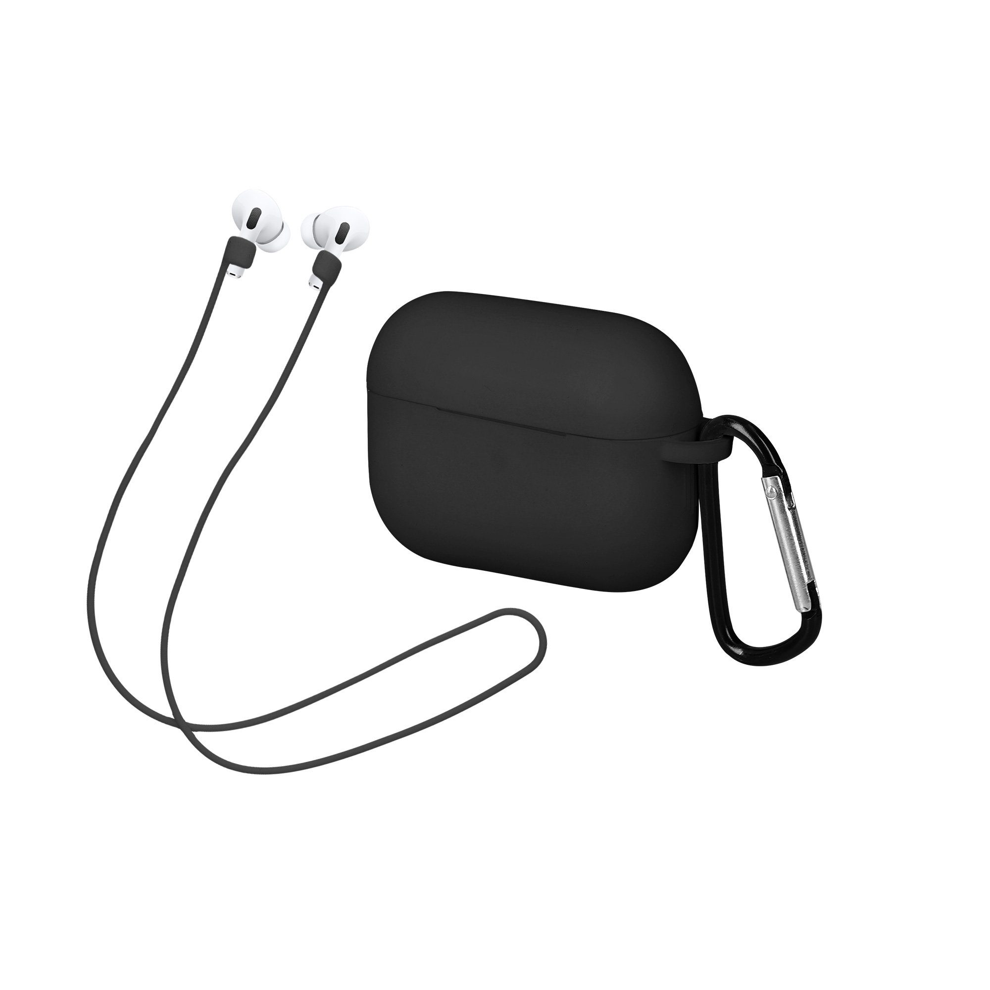Kwmobile Kopfhörer Schutzhülle 2in1 Hülle Und Halteband Für Apple