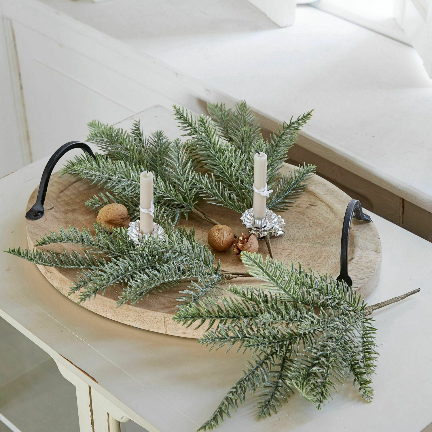 Mirabeau Weihnachtsfigur Deko Zweig 4er Set Millies Grün Online