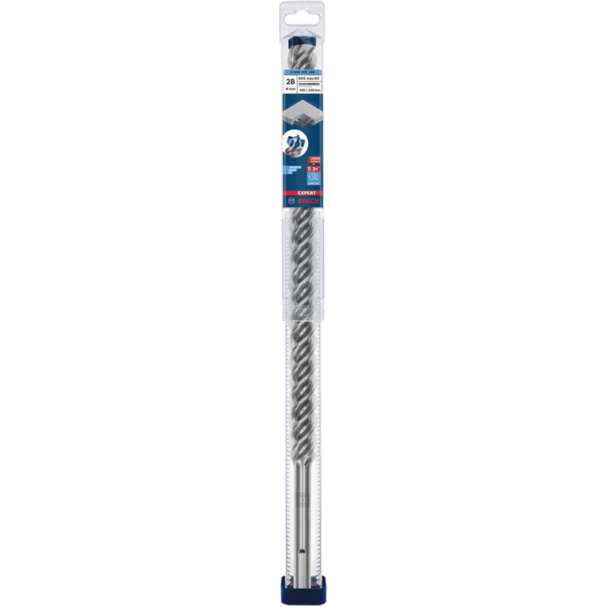 BOSCH Hammerbohrer Bosch Bohrer SDS-Max 28,0x400x520 Max-8X EXPERT ...