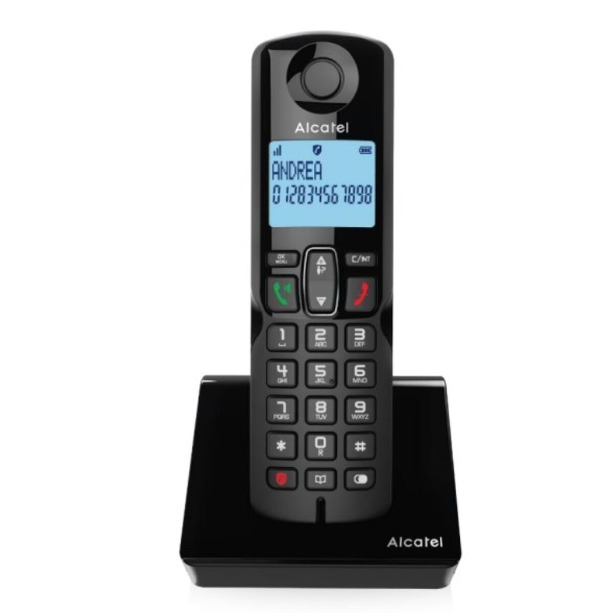 Alcatel Alcatel Festnetztelefon S280 DUO Wireless Schwarz Handset ...