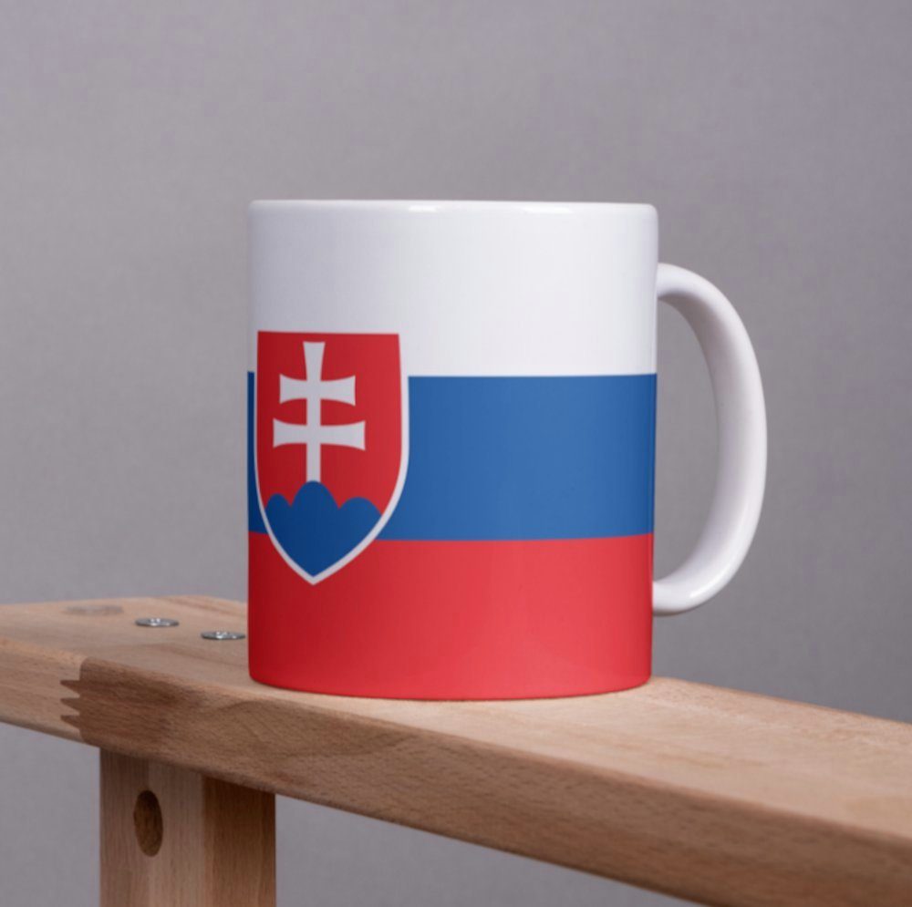 Tinisu Tasse Slowakei Kaffeetasse Flagge Pot Kaffee Tasse Slo Becher