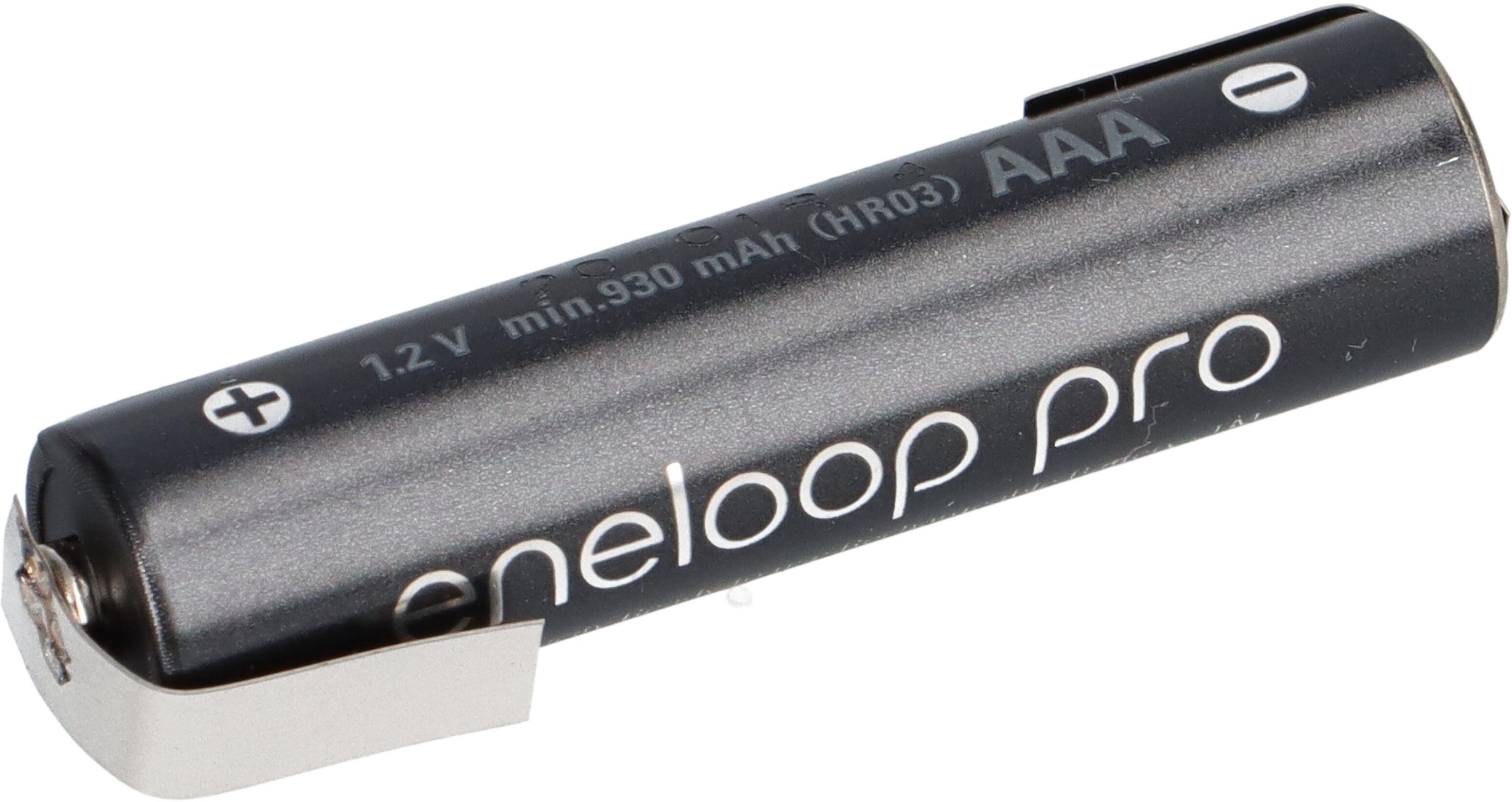 eneloop eneloop Pro Mignon Akku Z-Lötfahne BK-3HCDE/BF1 Ni-MH 1,2V ...