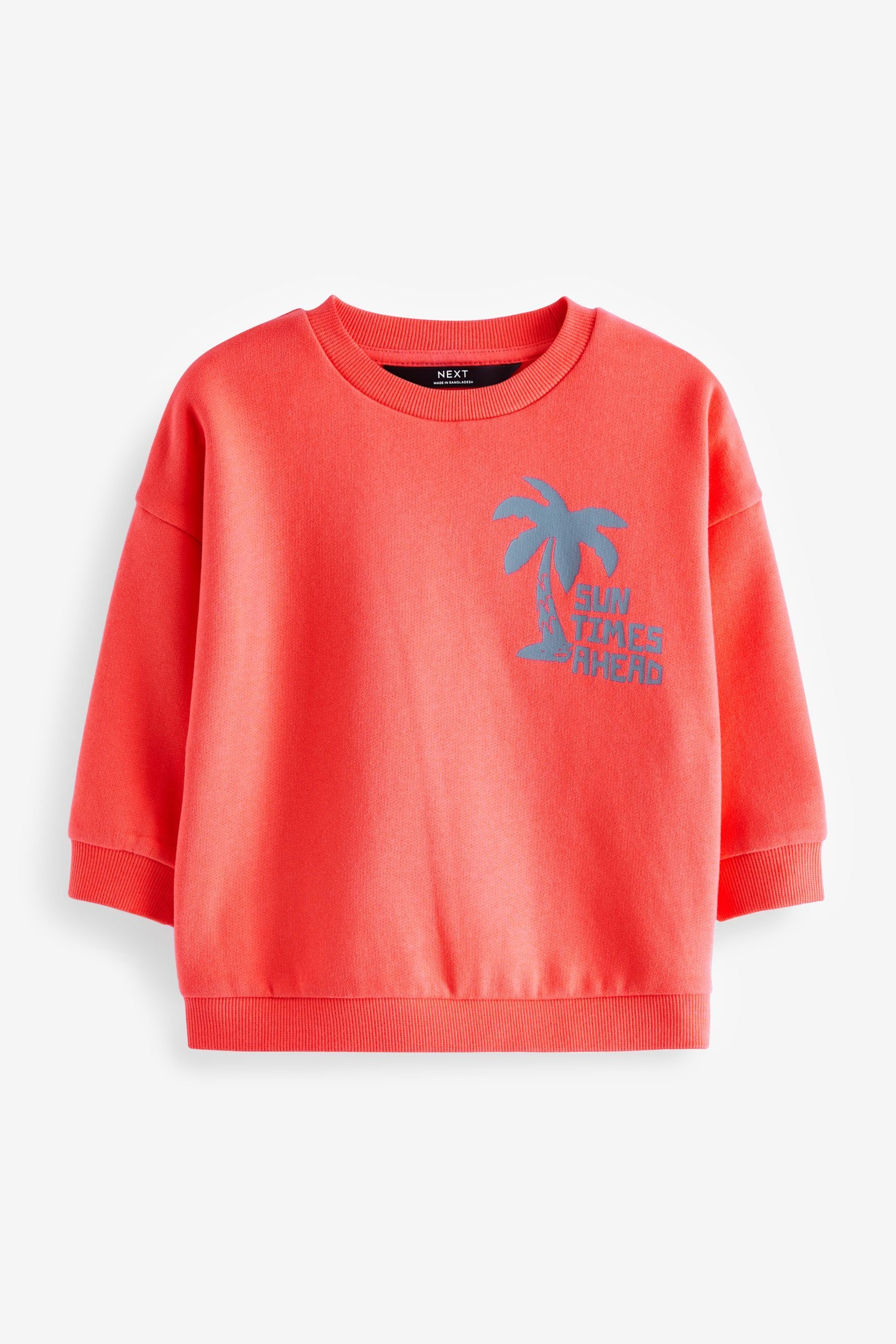 Next Sweatshirt Oversized Sweatshirt Mit Aufdruck 1 Tlg