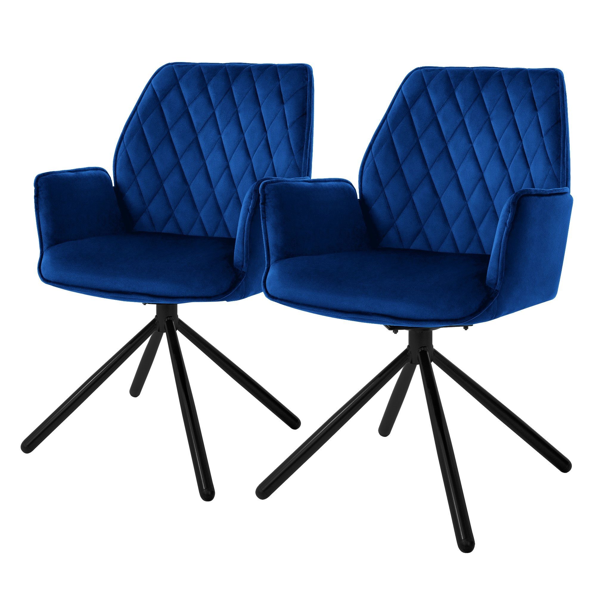 Blaue Arbeitszimmer Samtstühle online kaufen | OTTO