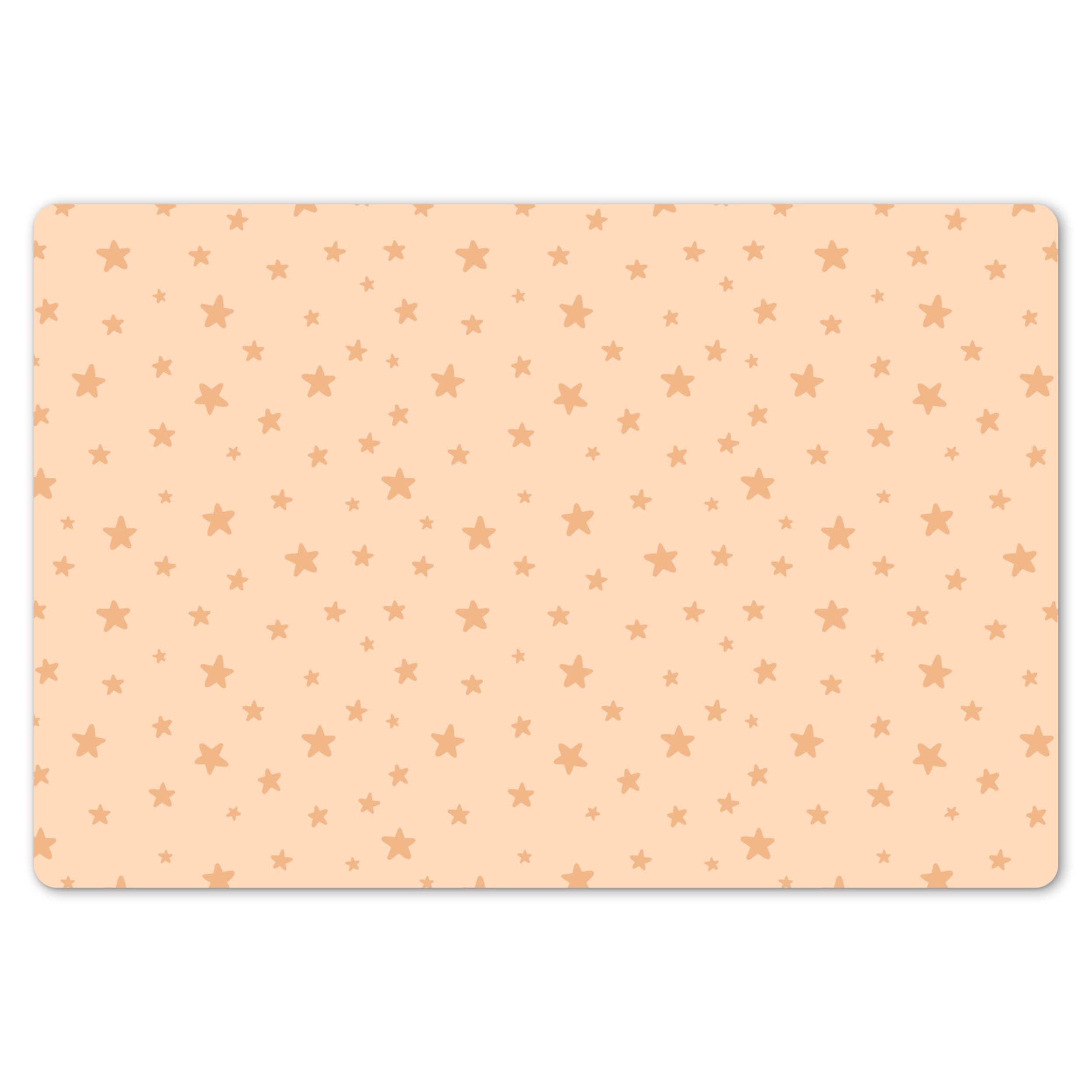 Platzset Sterne Gelb Orange Muster Kind Muchowow 8 St