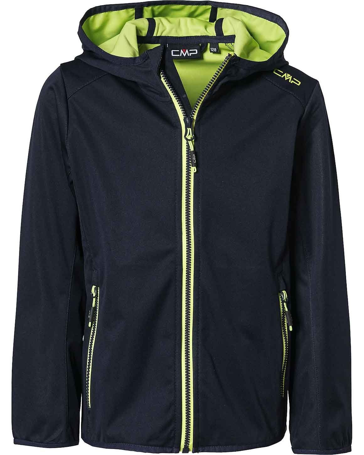 CMP Softshelljacke CMP Kinder Softshell Jacke Fix Hood, 39A5115 blau