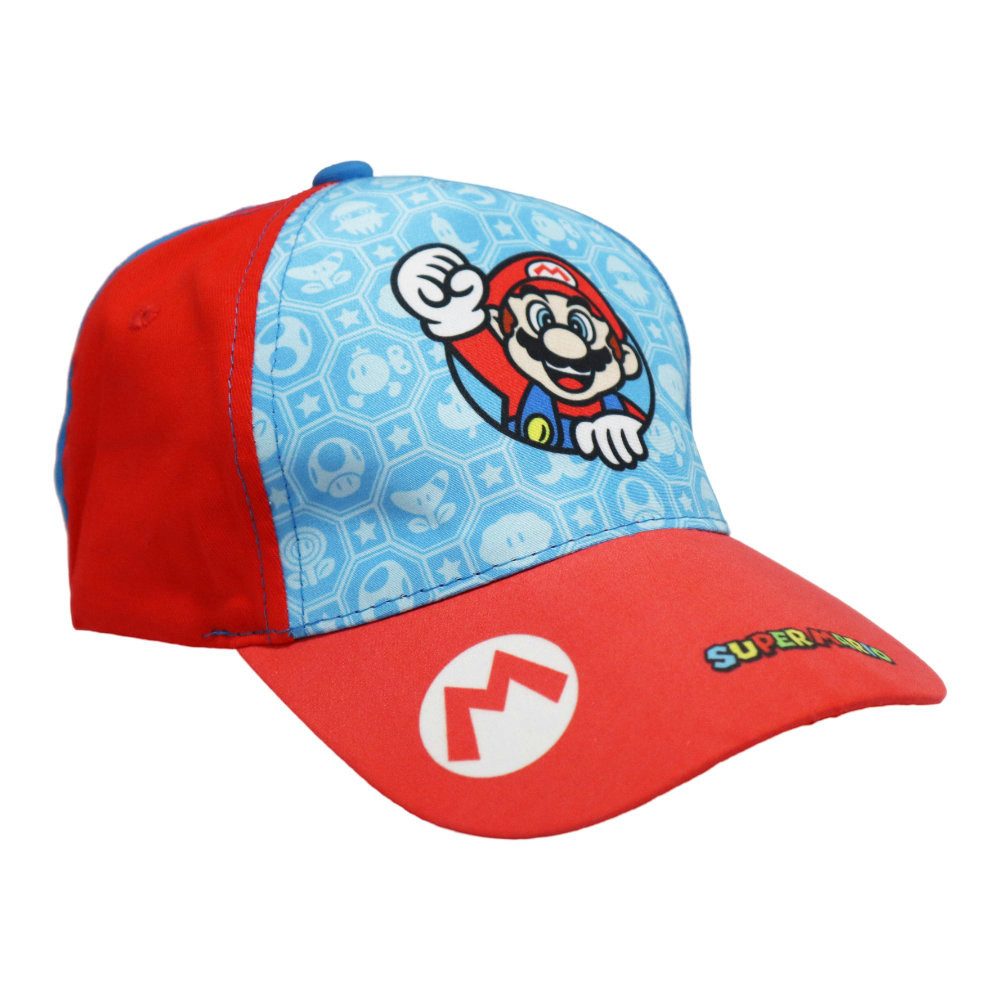 Super Mario Baseball Cap Super Mario Luigi Kinder Jungen Basecap ...