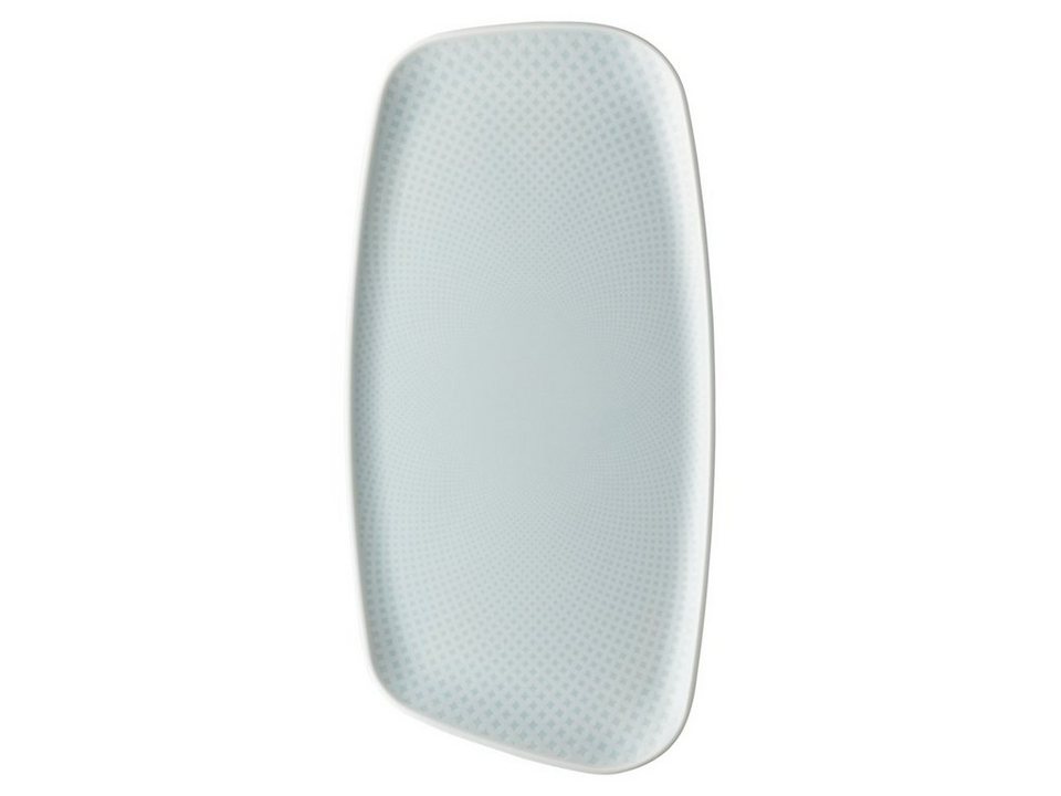 Rosenthal Servierplatte Junto Opal Green Platte 30 X 15 Cm Porzellan