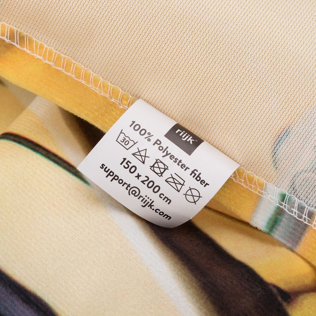riijk Wandteppich Tagesdecke groß mit Motiv, als Picknickdecke ...