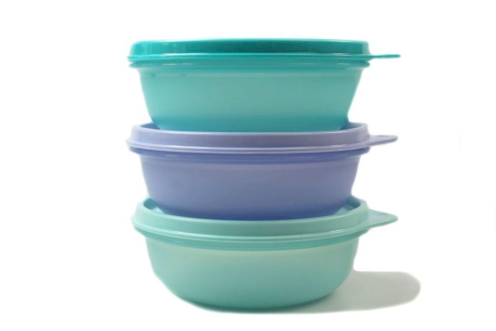 Tupperware Frischhaltedose Hit Parade 300ml Flieder Türkis SpÜltuch