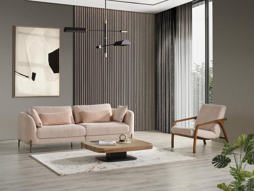Jvmoebel Wohnzimmer Set Design Wohnzimmer Set Sofagarnitur Polster