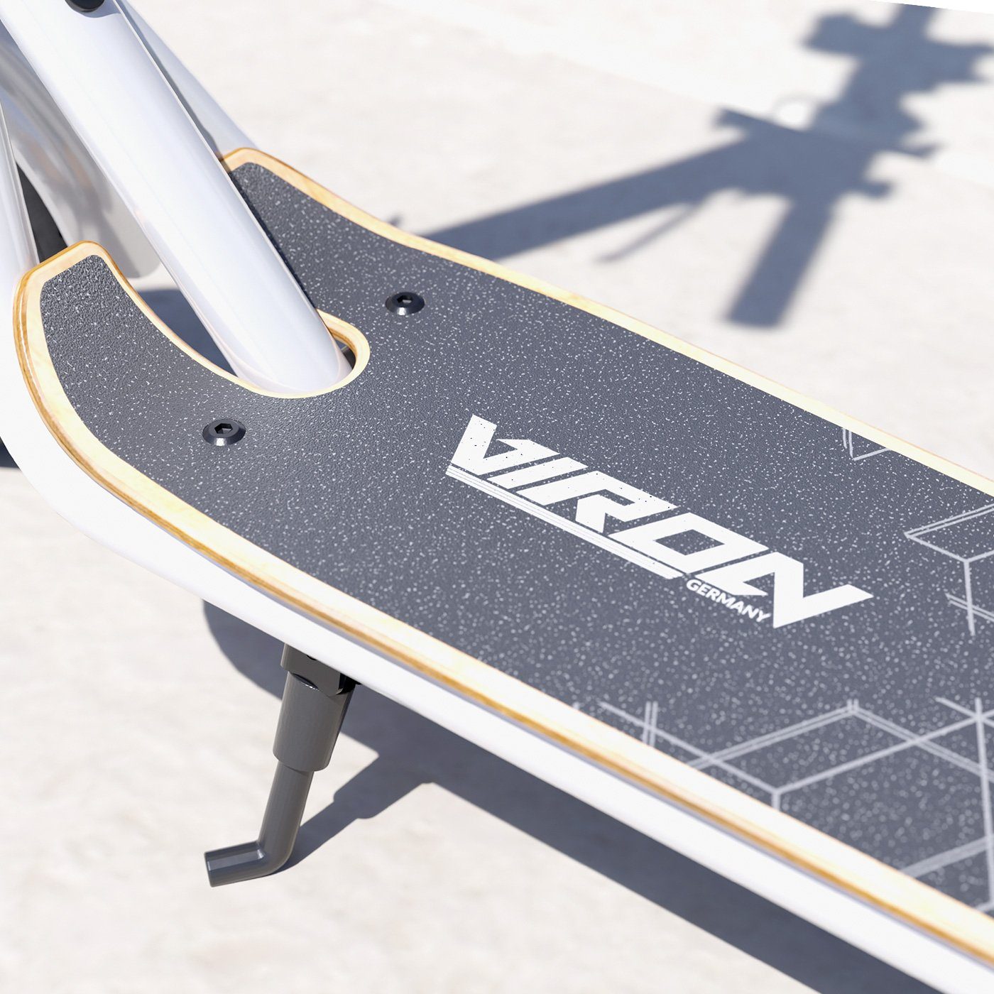 Viron E-Scooter Elektro Scooter mit Straßenzulassung Aluminium, Elektroroller eKFV Zulassung ...