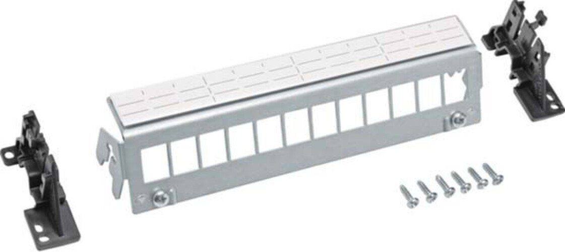 Hager Hager Patch-Panel 12-fach FZ12MK Netzwerk-Patch-Panel