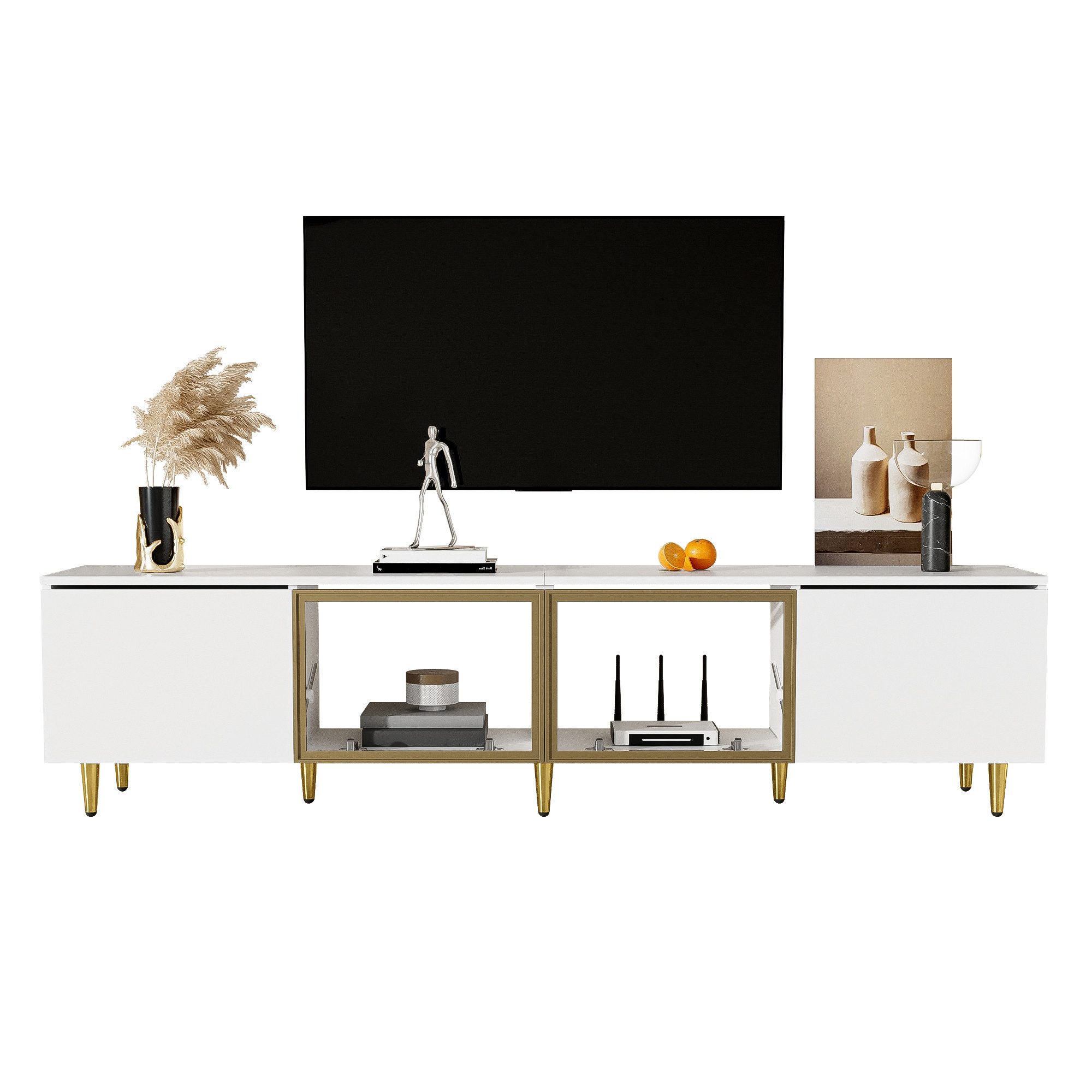Modfu Lowboard Stehend Hängend Tv Schrankfernsehtischtv Boardtv