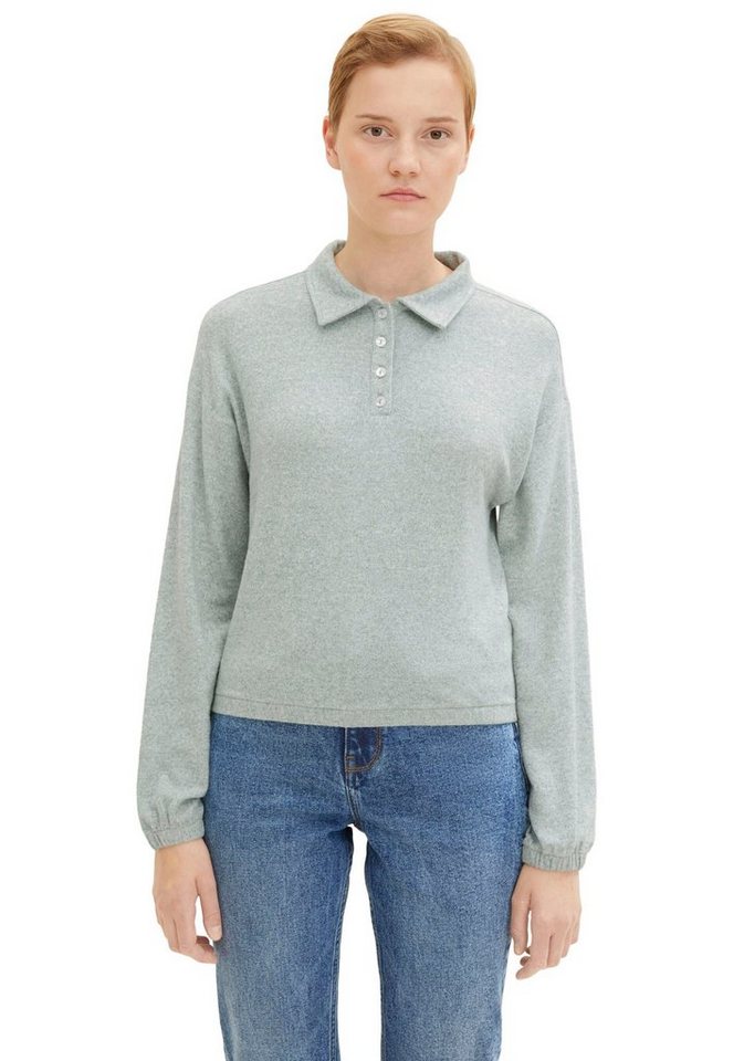 Tom Tailor Denim Langarm Poloshirt Langarm Poloshirt Von Tom Tailor Denim