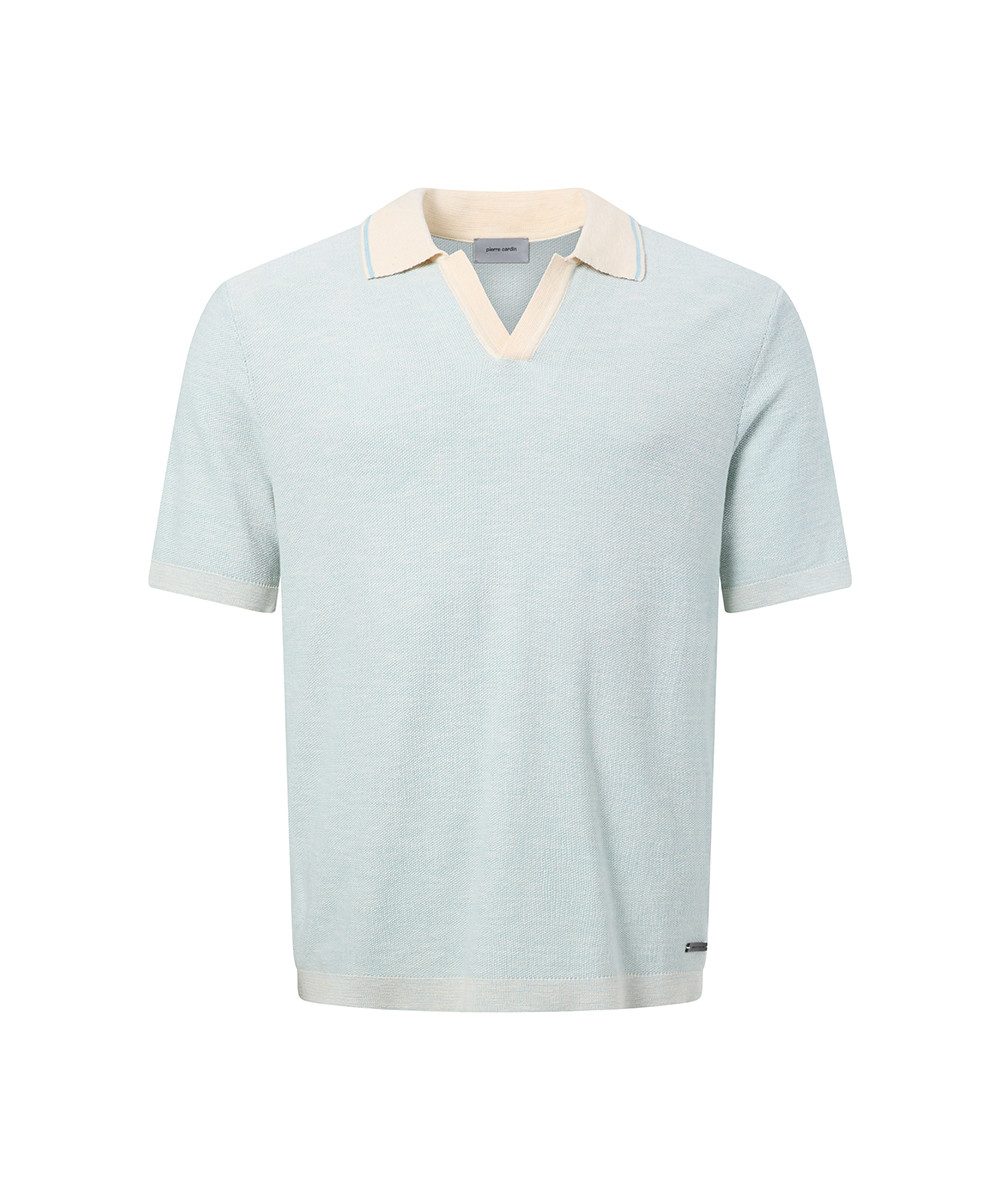Pierre Cardin Poloshirt (1-tlg) im modern Fit, Lebendige Textur
