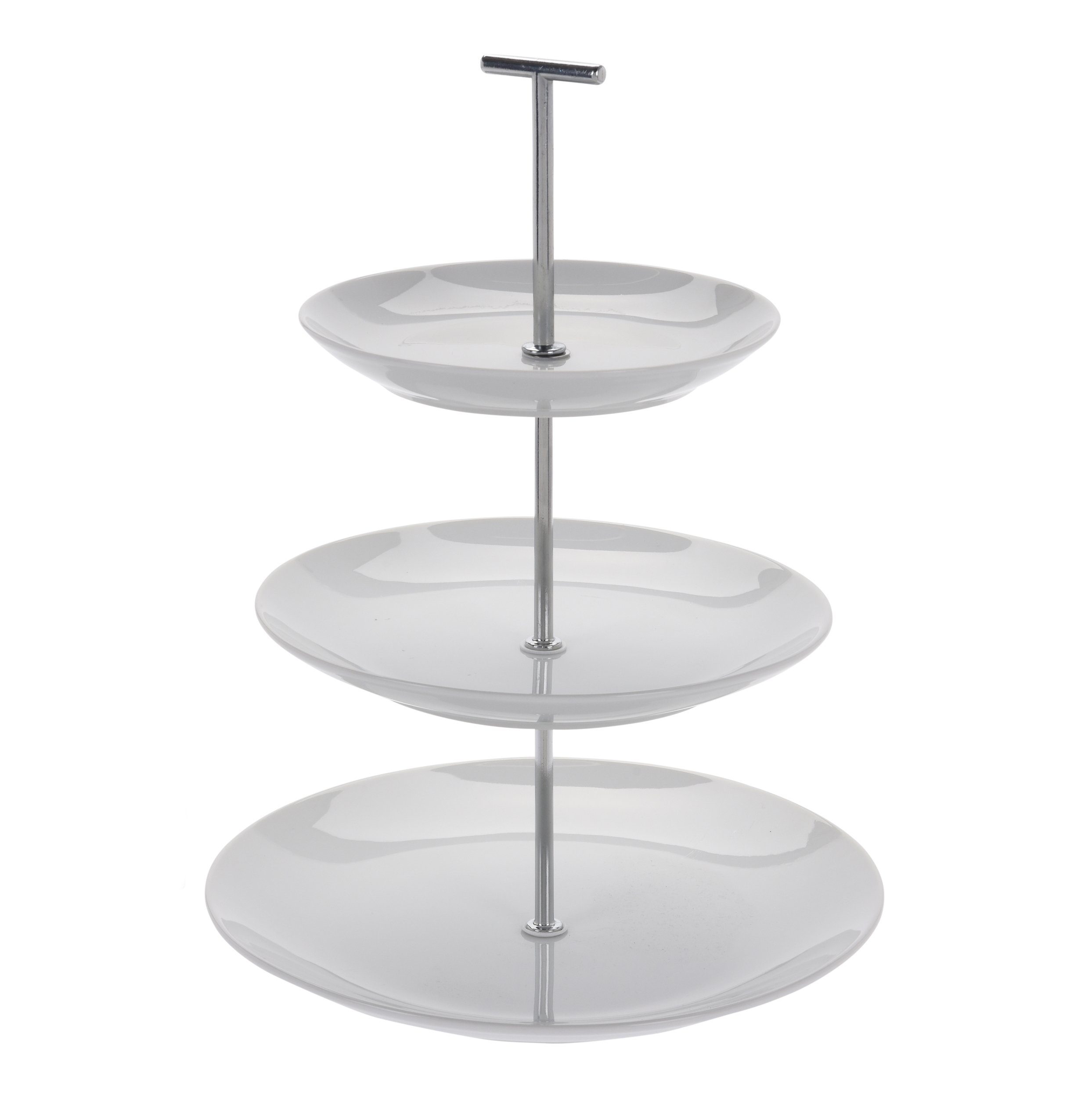Excellent Houseware Etagere Etagere 3 Stufig Rund Etagere 3 Stufig