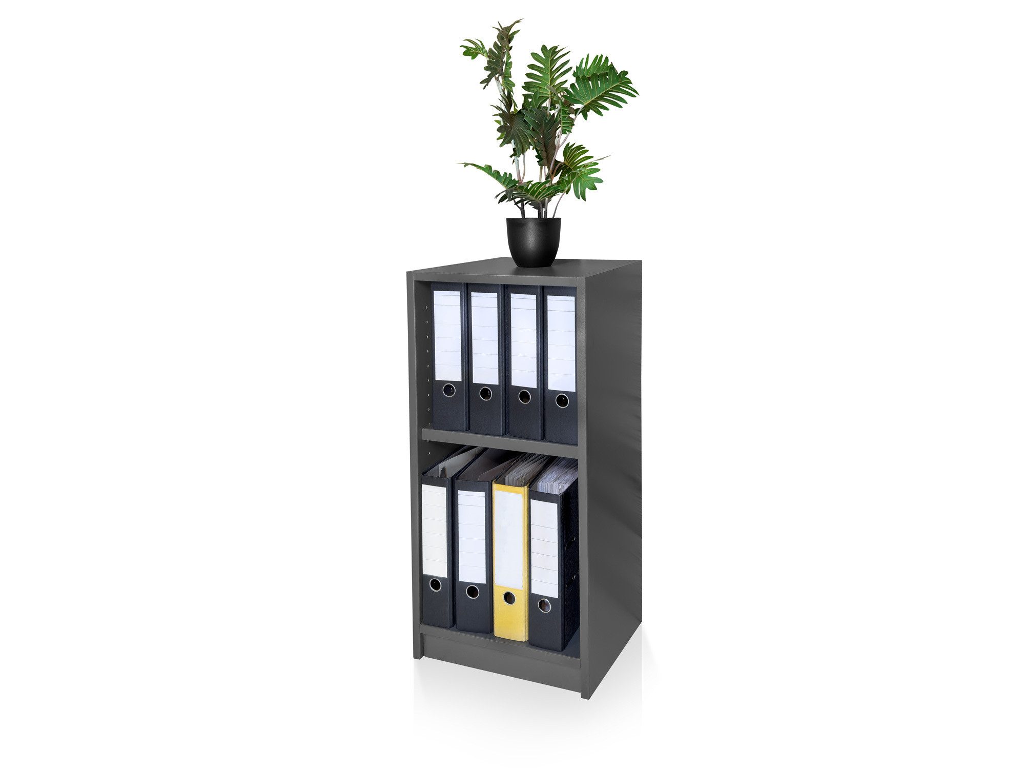 Moebel-Eins Bücherregal, OFFICE OAK Regal, Material Dekorspanplatte ...