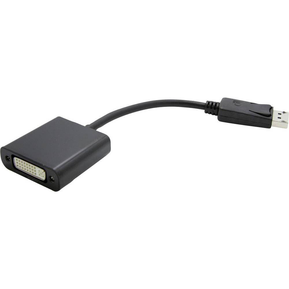 VALUE DisplayPort-DVI Adapter, DP Stecker-DVI Buchse Audio- & Video ...
