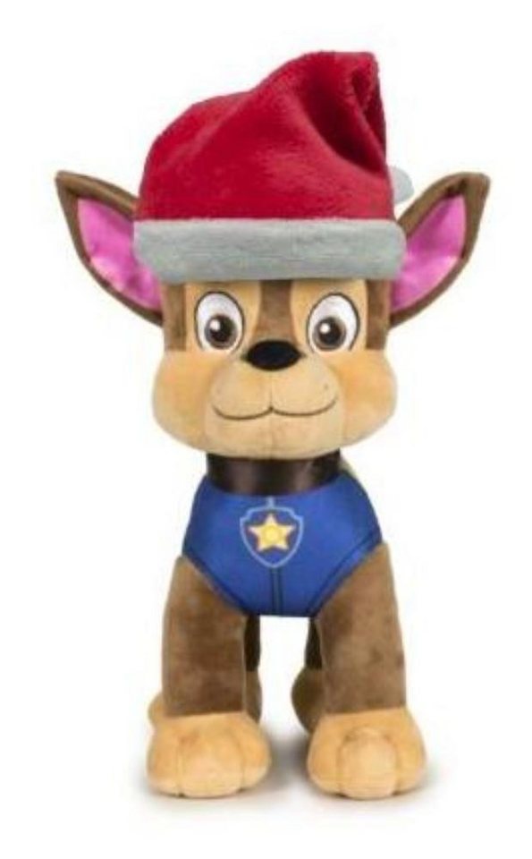Tinisu Plüschfigur Paw Patrol Weihnachten Chase Kuscheltier 20 Cm