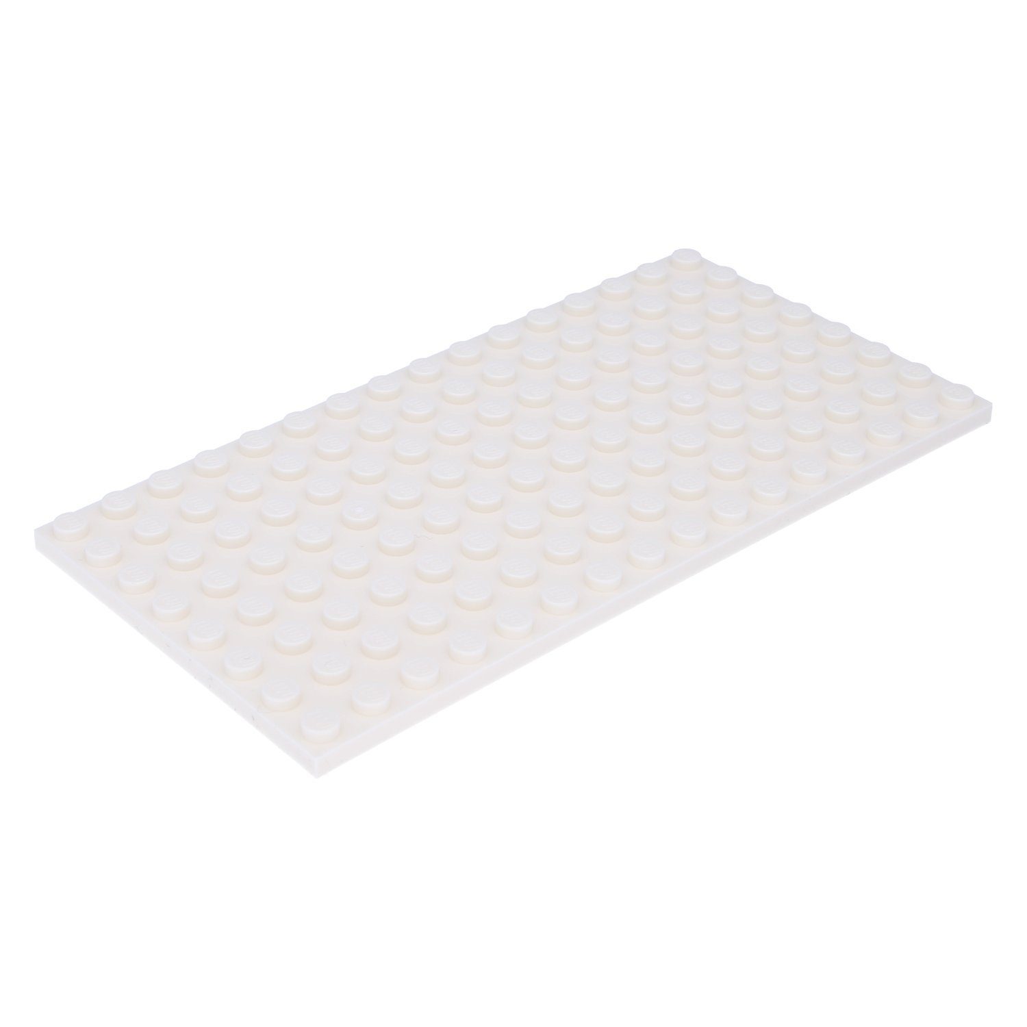 LEGO® Plate 8x16 white Spielbausteine
