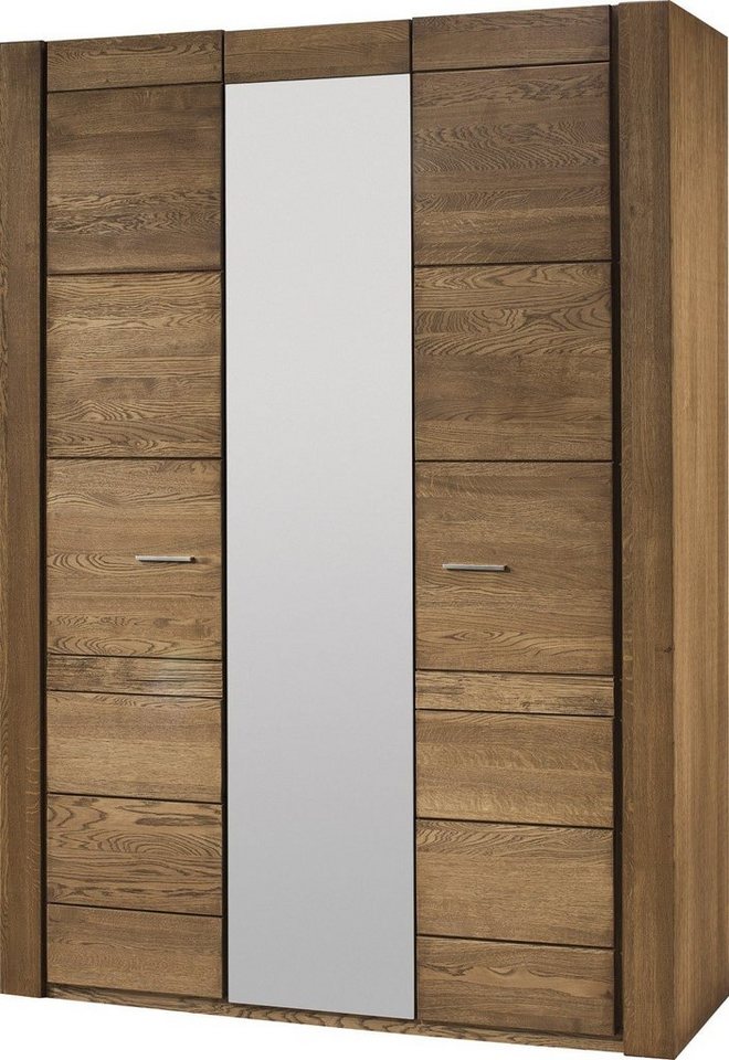 99rooms Drehtürenschrank Vittorio I Massivholz Eiche Rustikal