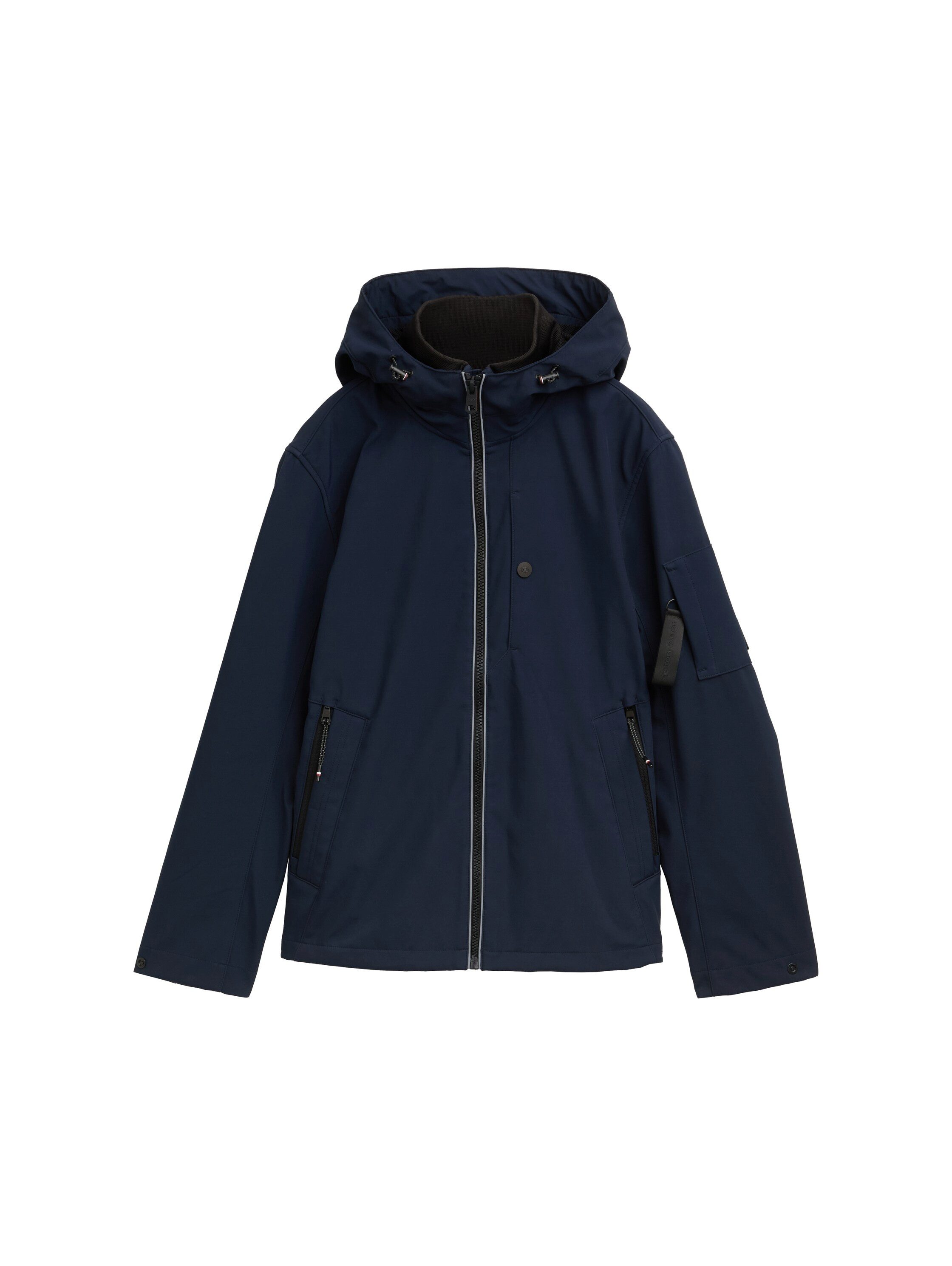 TOM TAILOR Funktionsjacke, 2 Brusttasche mit Druckknopf