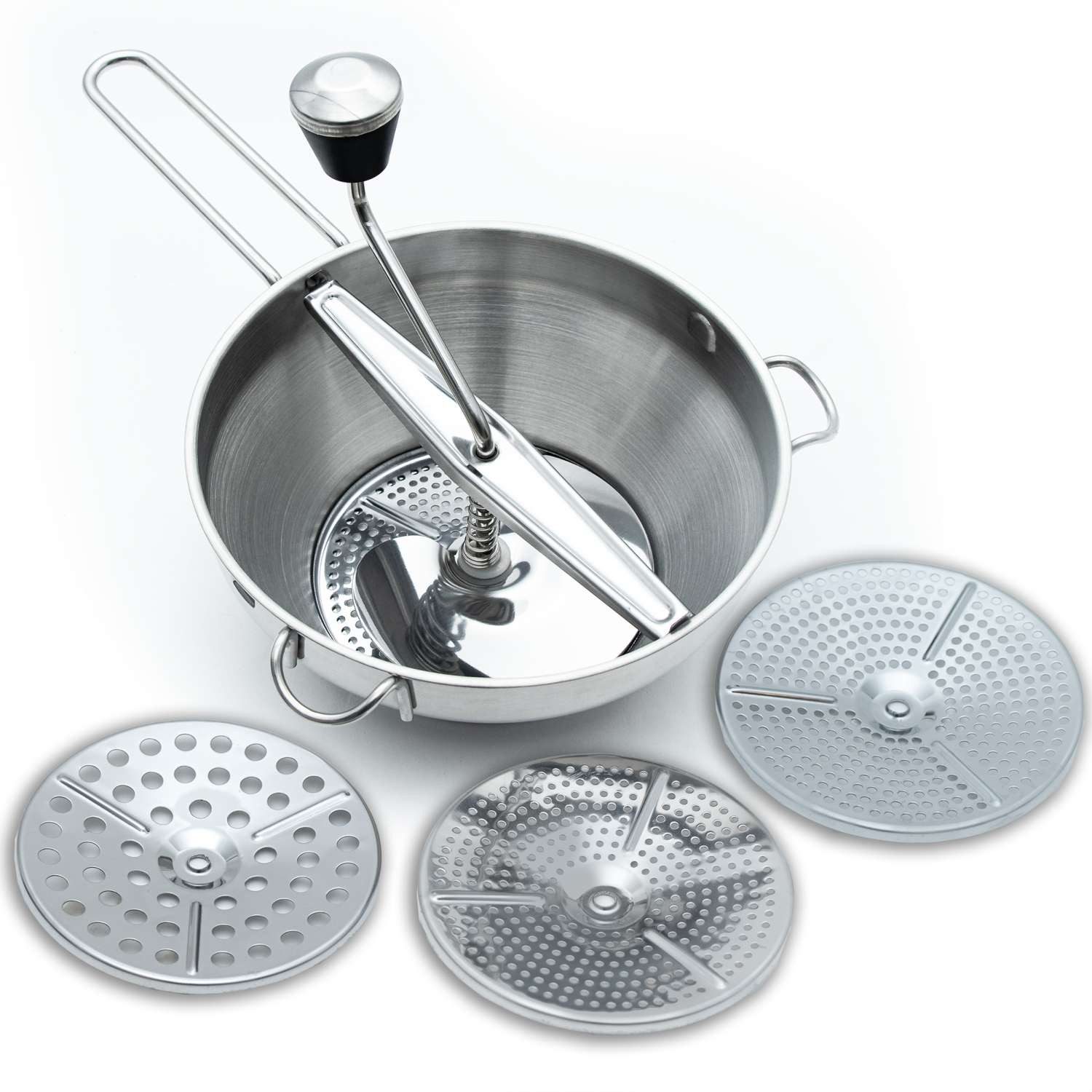 Intirilife Passiermühleneinsatz Set 1 Tlg Passier Gerät Mühle Aus