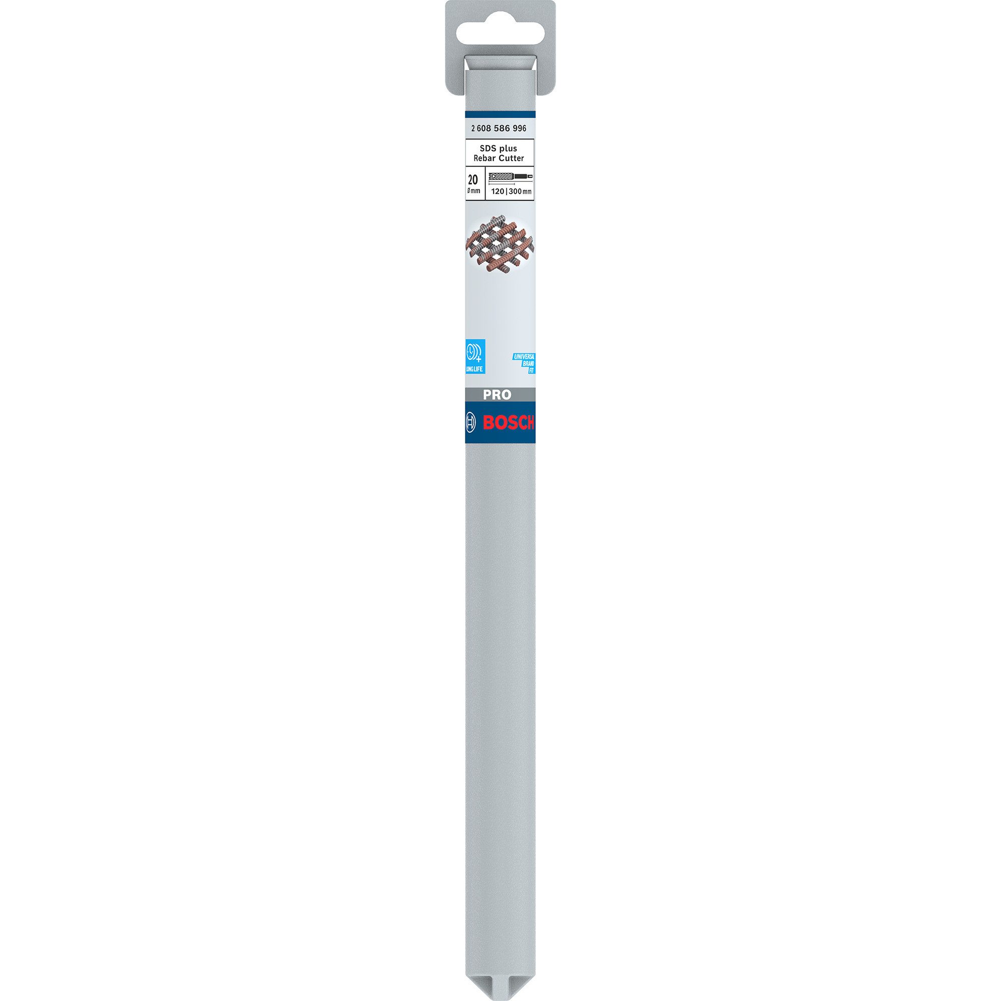 BOSCH Steinbohrer Pro SDS plus, SDS plus Rebar Cutter Bohrer, 20 x 120 ...
