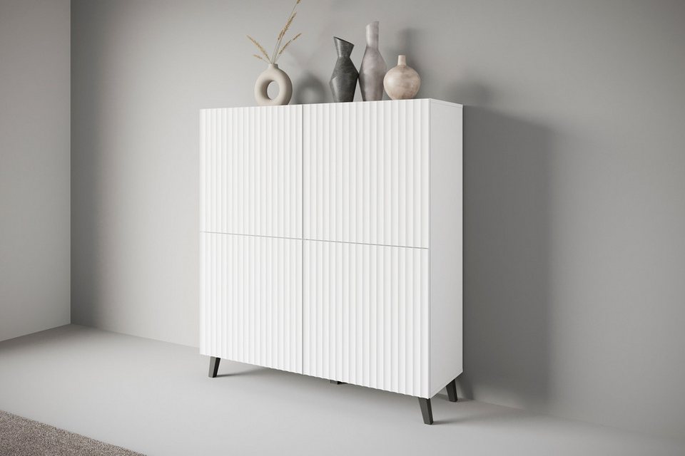 Inosign Highboard Highboard Phuket 1 St Moderne Kommode Mit 4 Türen