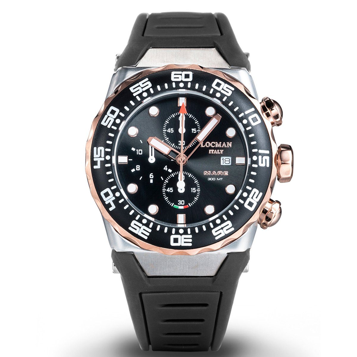 Locman Italy Chronograph, 0560M01R-0RBKRGSK2