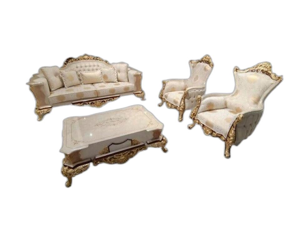 Xlmoebel Wohnzimmer Set Sofa Set 311 Beistelltisch Holz Wohnbereich