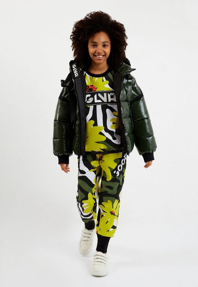 Gulliver Steppjacke Mit Stehkragen Und Kapuze Mit Hohem Kragen Und