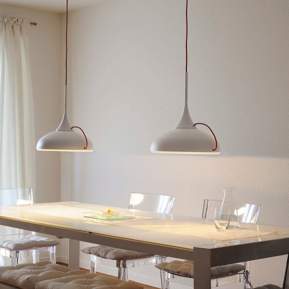 Click Licht Led Pendelleuchte Led Pendelleuchte I Ring Weiß Dimmbar