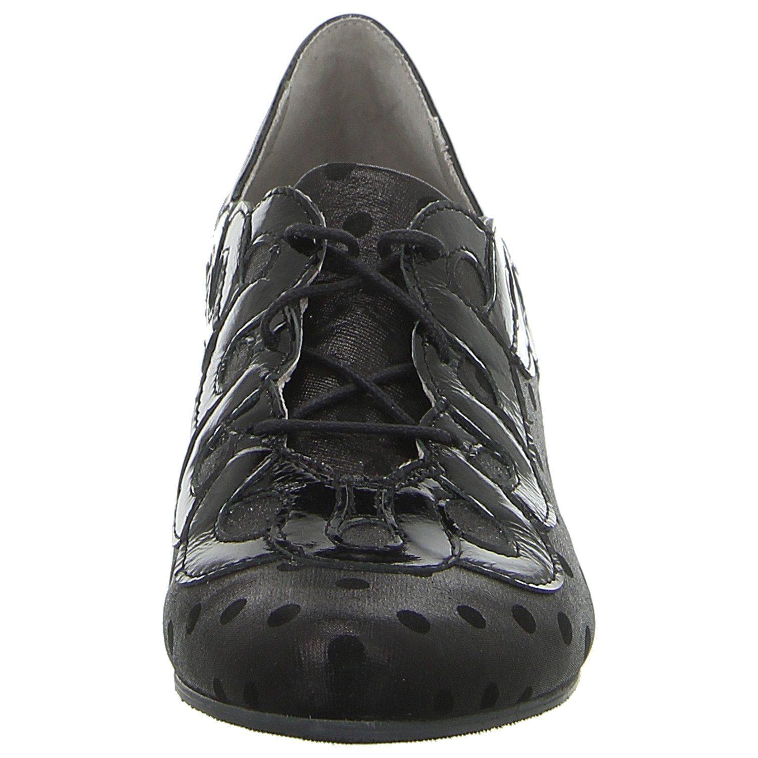 Simen Schnürpumps, schwarz