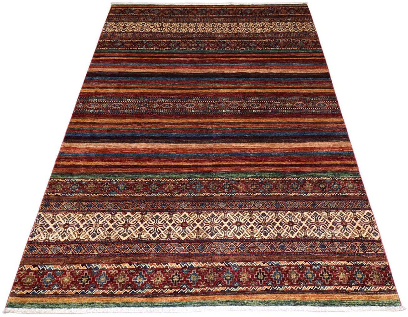 Wollteppich Ziegler Streifen Multicolore 293 X 210 Cm Morgenland