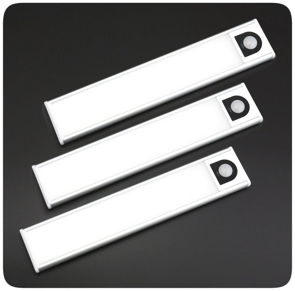 Precorn Led Nachtlicht 3er Set Led Lichtleiste Usb C Wiederaufladbar