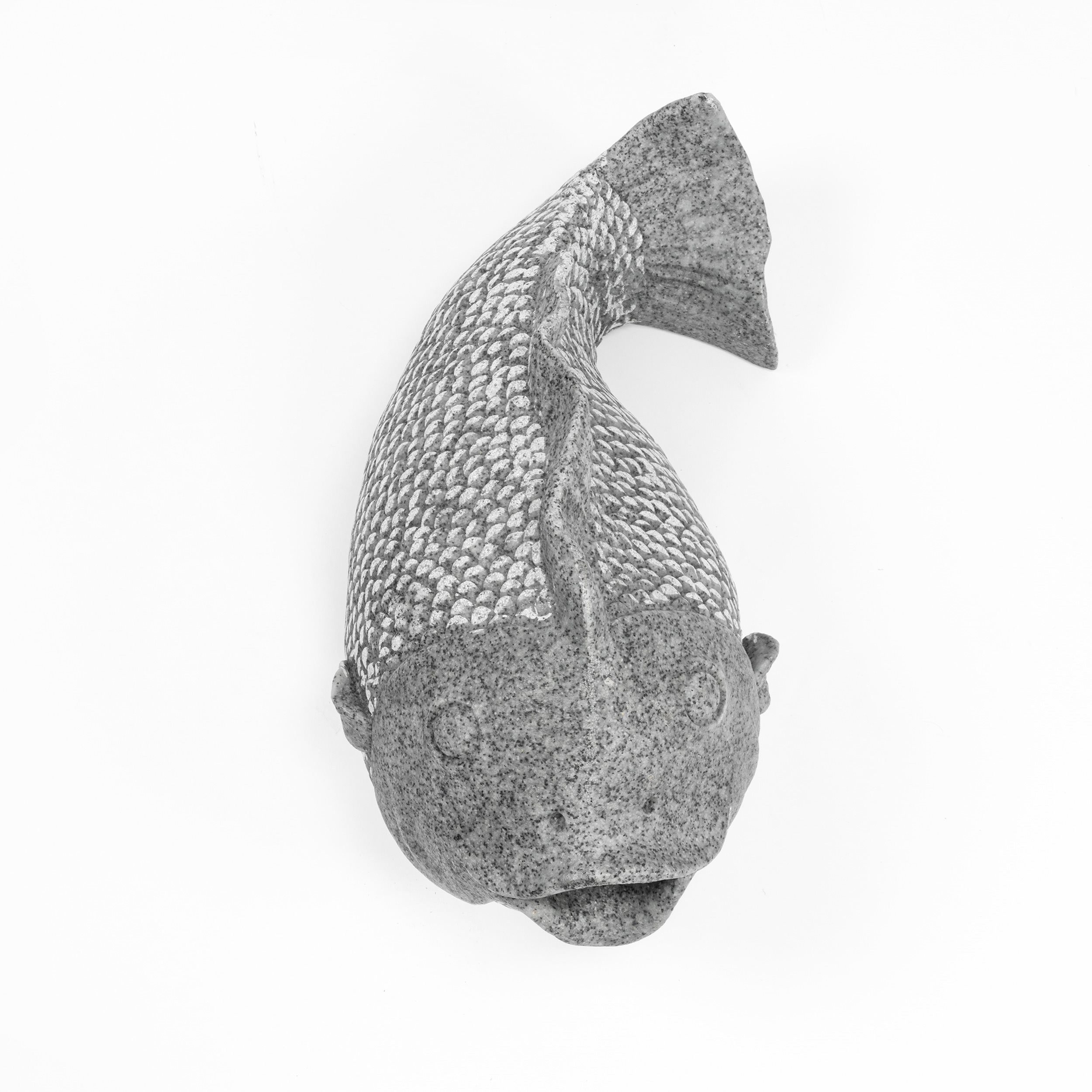 esotec Wasserspeier Teich-Figur Fisch mit Schlauch 3m, 41x23x22cm ...