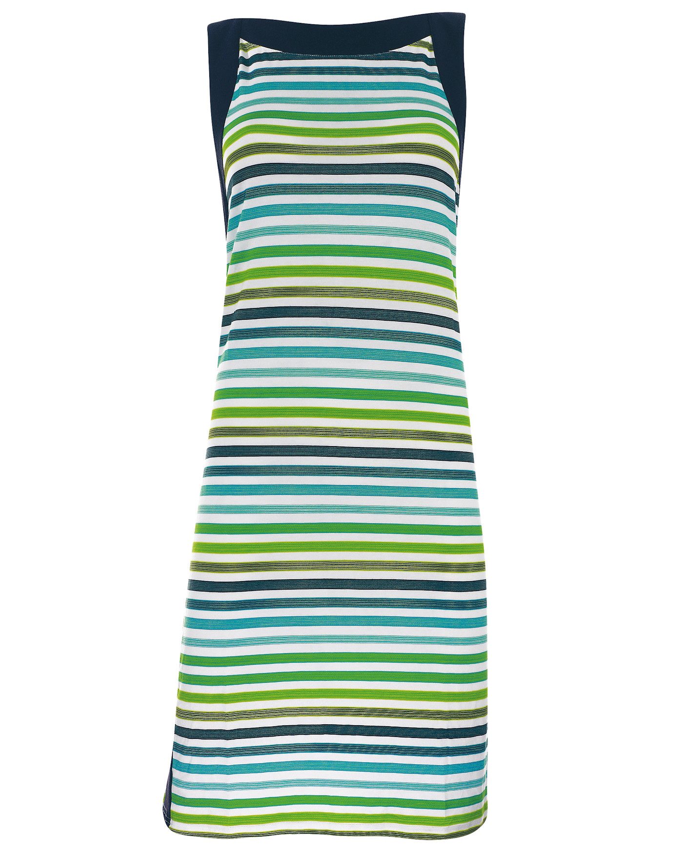Sunflair Strandkleid Beach Basic Blue & Turquoise Strip ärmelloses ...