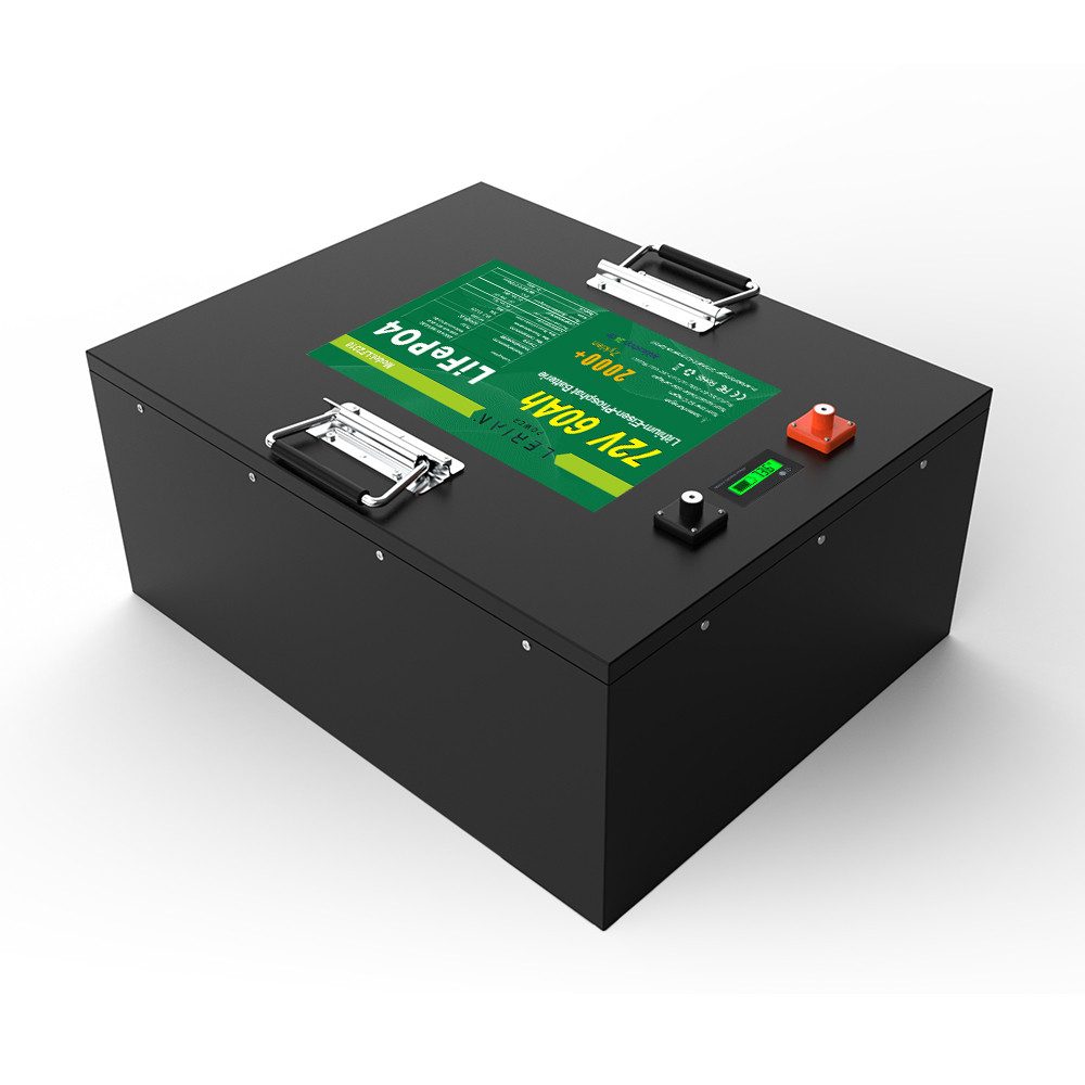 LERIAN POWER LiFePO4 72V 60Ah 60A Akku, Wiederaufladbare Batterie