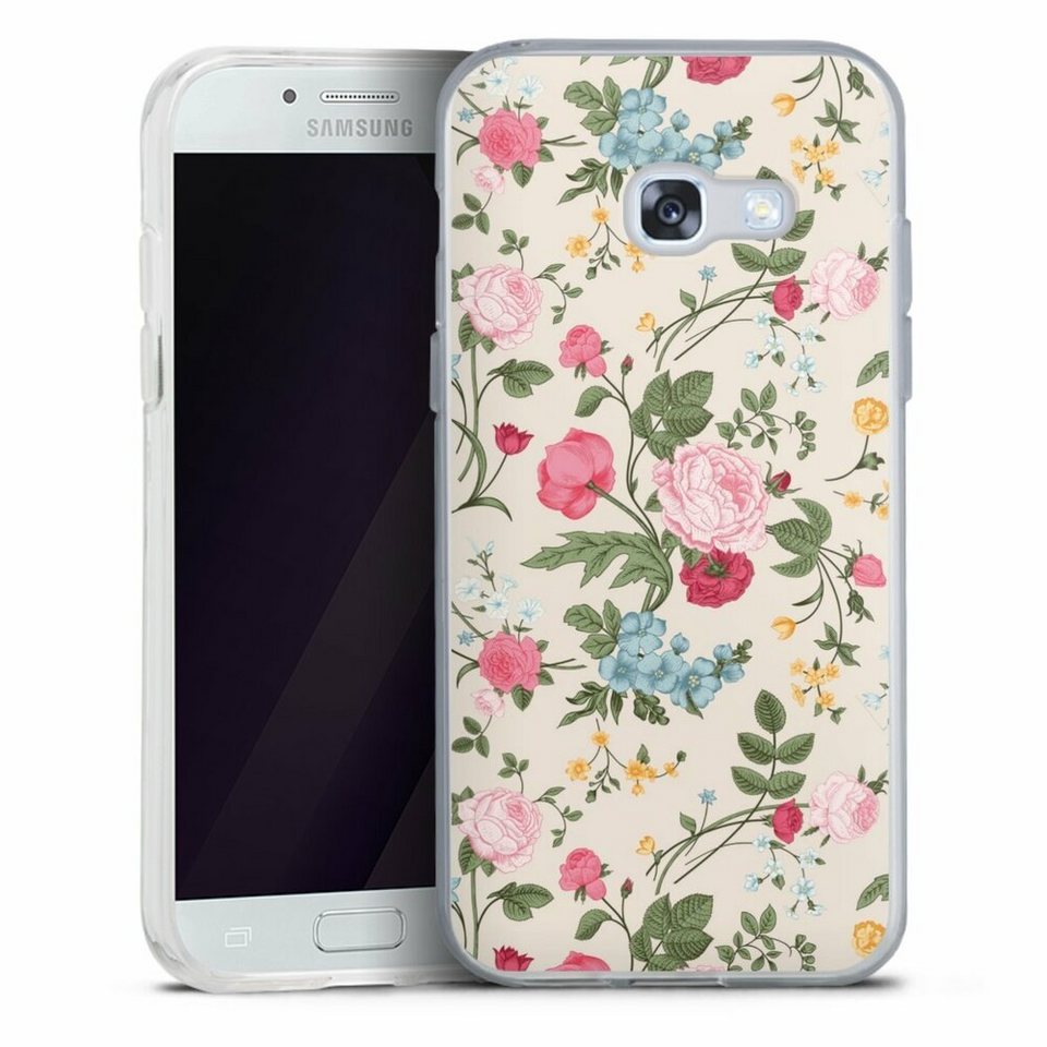 Deindesign Handyhülle Vintage Ornamente Blumen Vintage Beauty Samsung