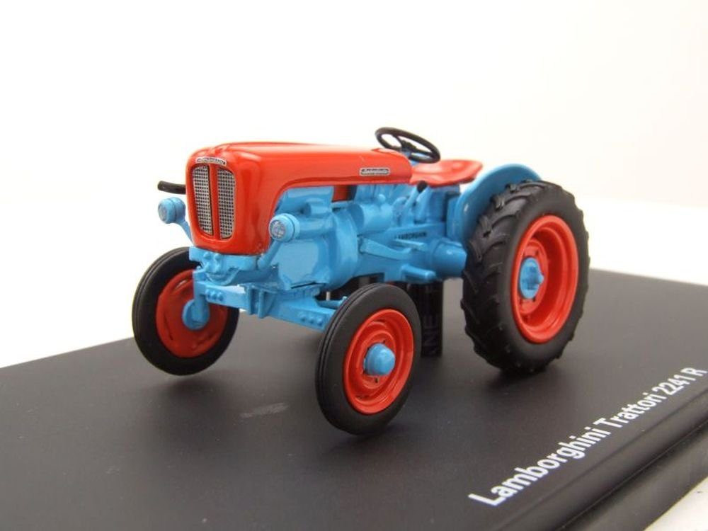 Schuco Modelltraktor Lamborghini Trattori 2241 R Traktor Blauorange